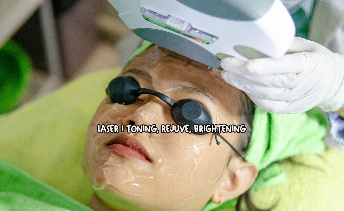 LASER I TONING, REJUVENATION AND BRIGHTENING FREE SERUM